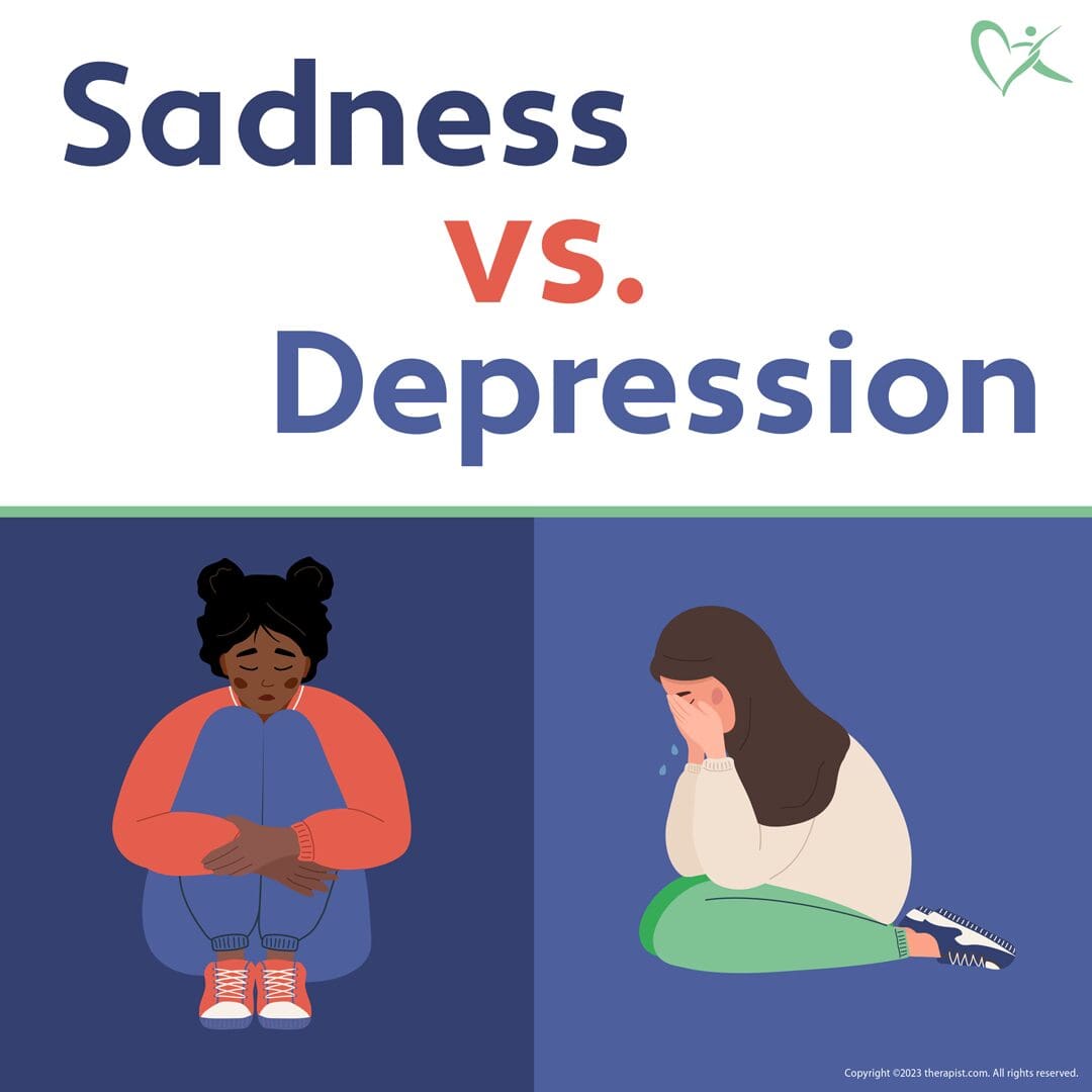 How to tell the difference between sadness and depression | therapist.com